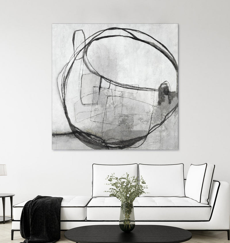 "Lucent Sphere" Giant Art 54x54 Wall Art - The Brick