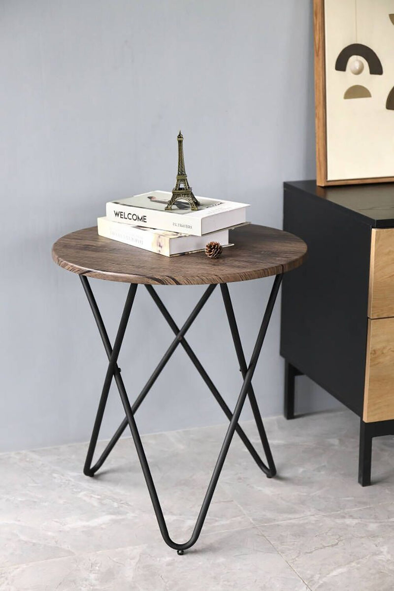 Spencer 20" Accent Table - Brown - The Brick