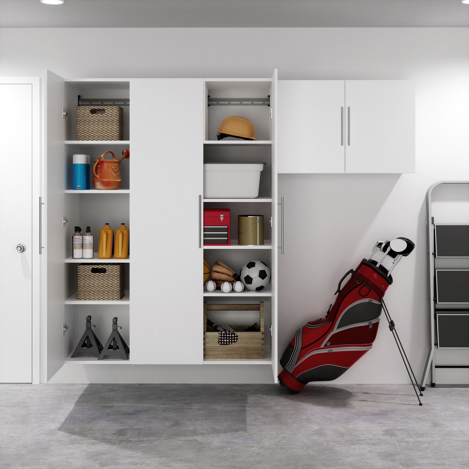 Hangups 30" Upper Storage Cabinet - White - The Brick