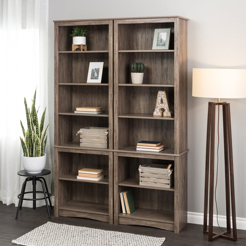 Tall Bookcase - Drifted Grey | The Brick