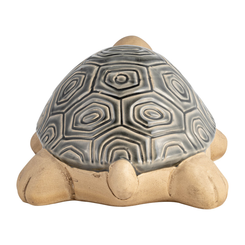 Ceramic 13" Tortoise - Grey - The Brick