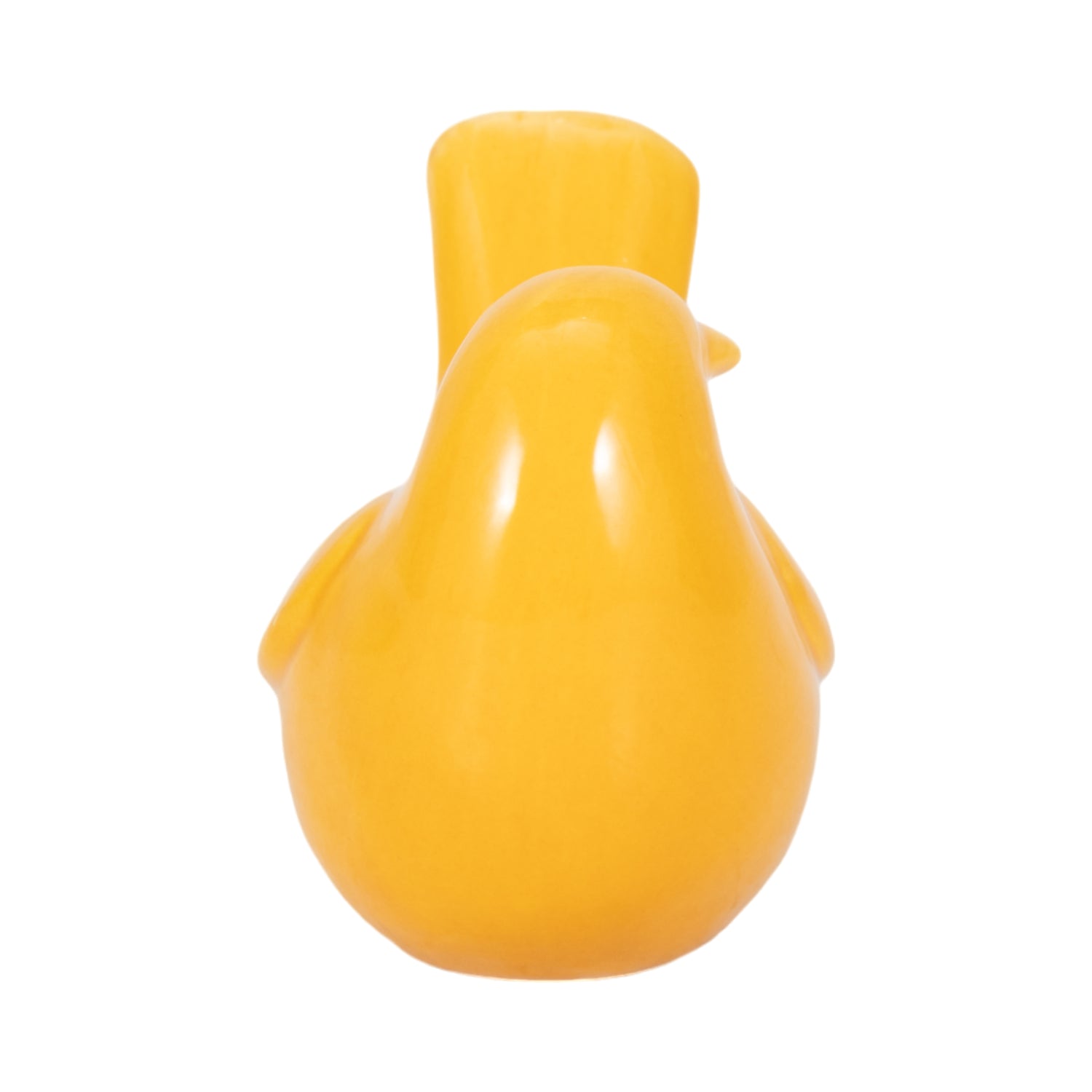 Ceramic 5" Side View Bird - Mustard - The Brick