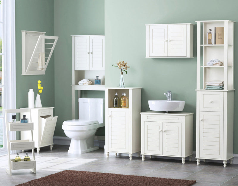 Signa I Storage Accent Cabinet - White - The Brick