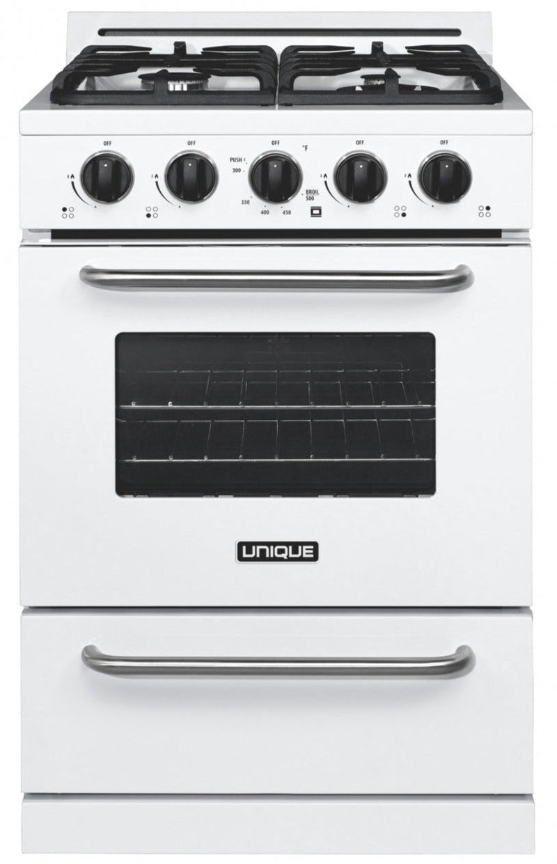 Off-Grid by Unique 24-Inch Propane Range with Battery Ignition - UG ...