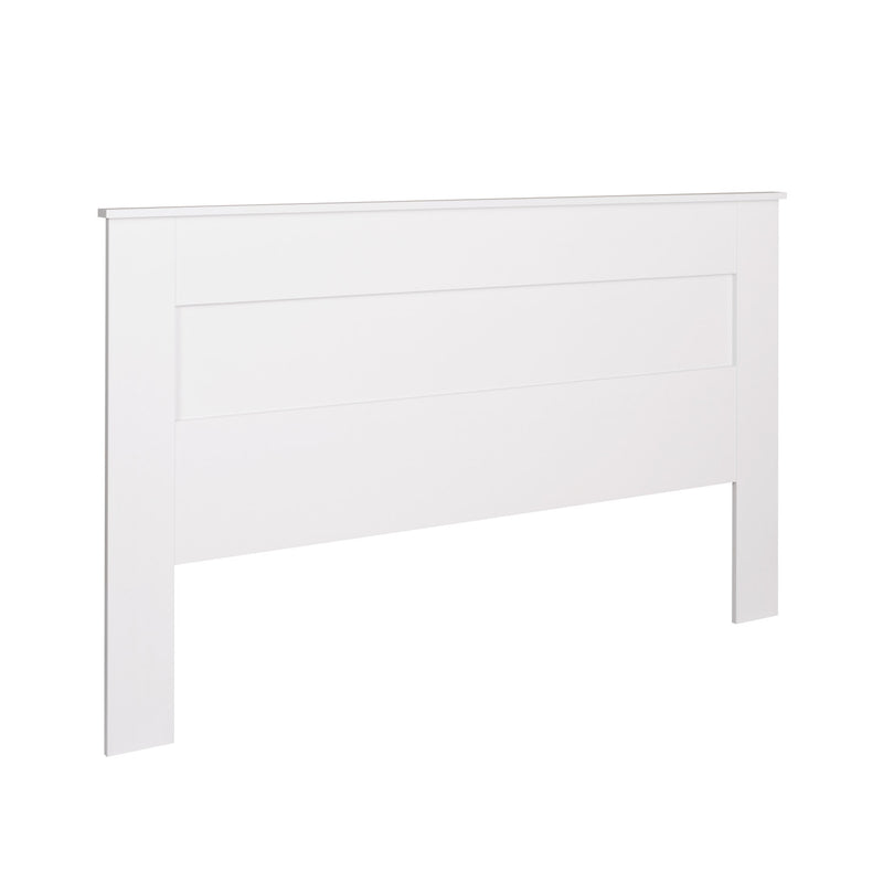 King Flat Panel Headboard - White - The Brick
