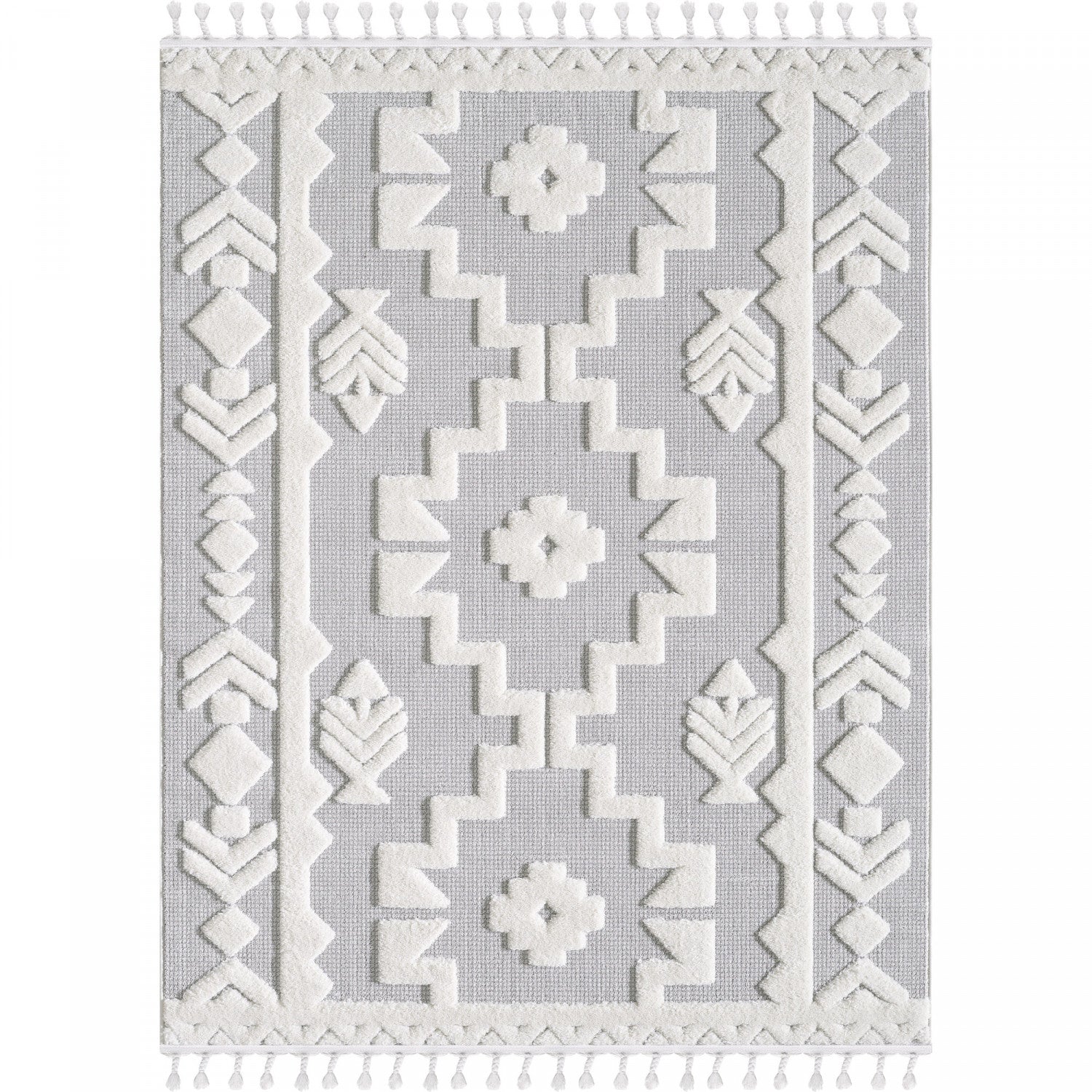 Quinto Tres Moroccan Shag Area Rug - 6'3" x 9' - The Brick