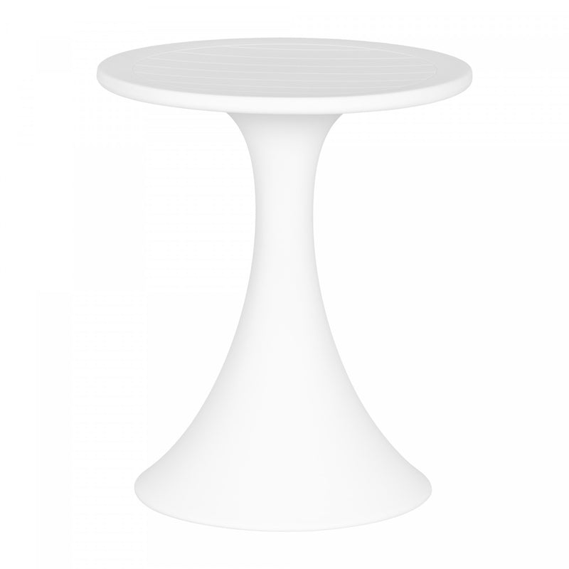 Dalya Patio Bistro Table - White - The Brick