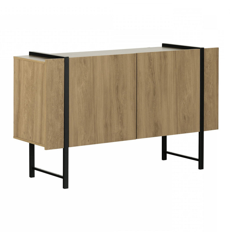 Mezzy Sideboard - Light Walnut - The Brick