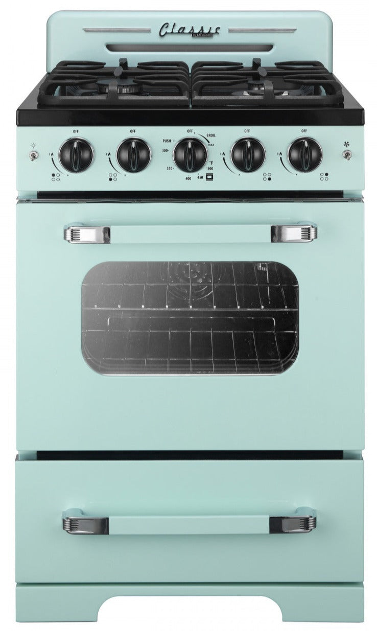 Classic Retro by Unique 24-Inch Convection Gas Range - UGP-24CR LG ...