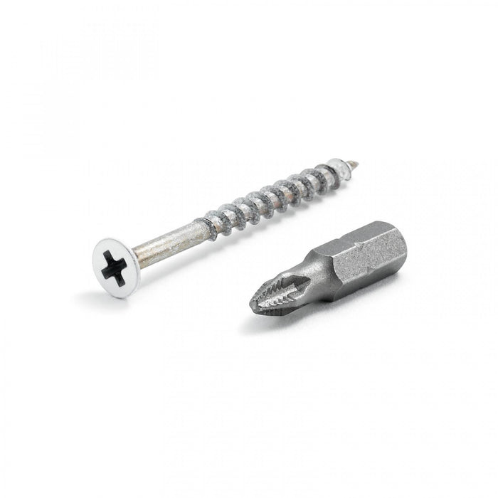 Gladiator Colour Matched Screws (32-Pack) - Light Grey - The Brick