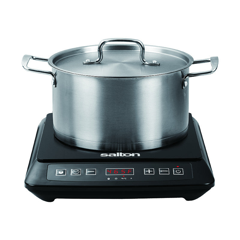 Salton Slim Portable Induction Cooktop - ID2066 - The Brick