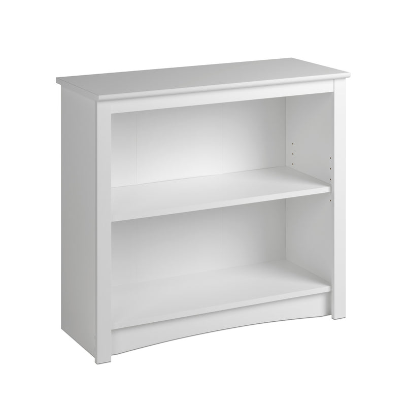 Two-Shelf Bookcase - White - The Brick