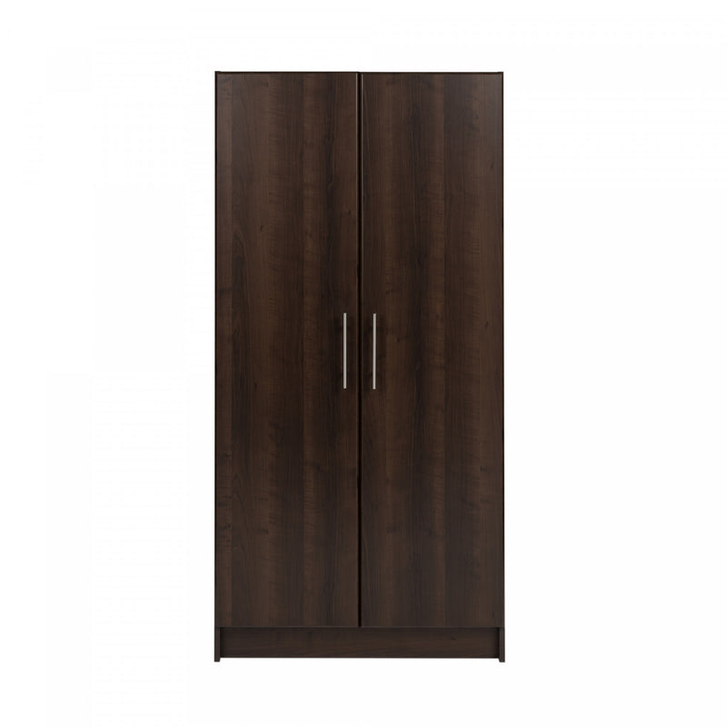 Elite 32" Wardrobe Cabinet - Espresso - The Brick