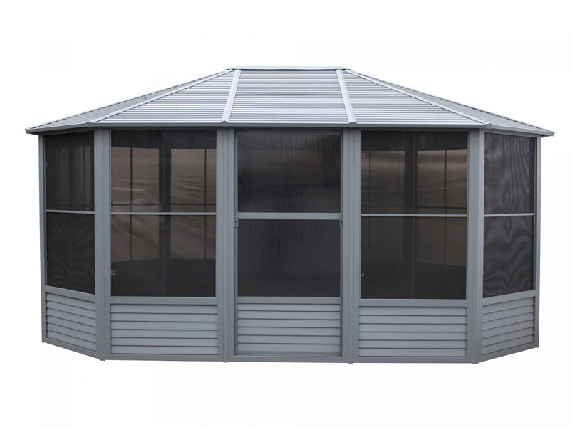 Gazebo Penguin Florence - Solarium 12x15 Metal Roof - The Brick