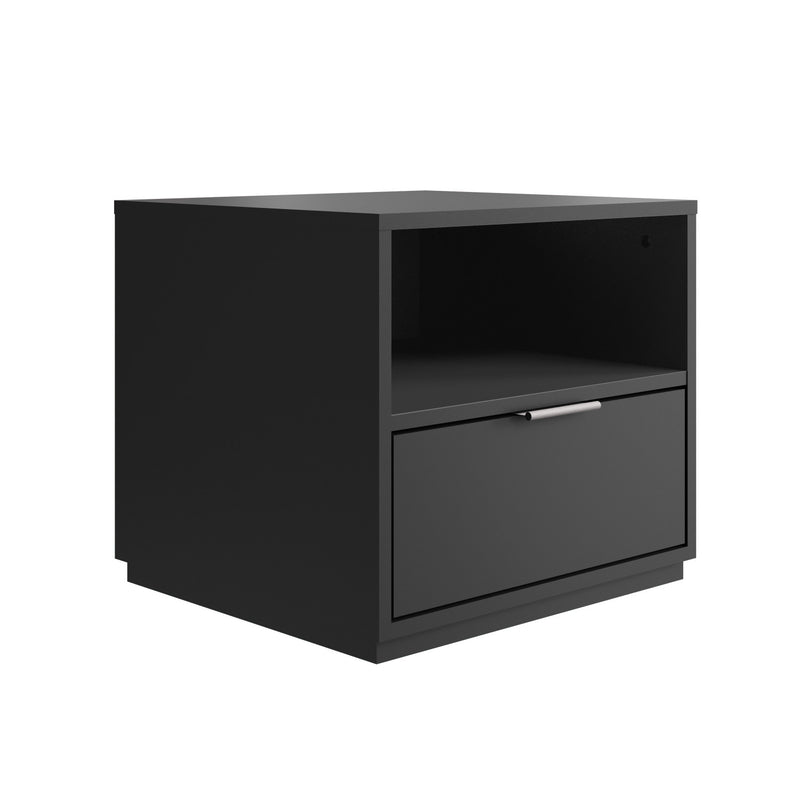Nordika Hunter Nightstand - Black - The Brick