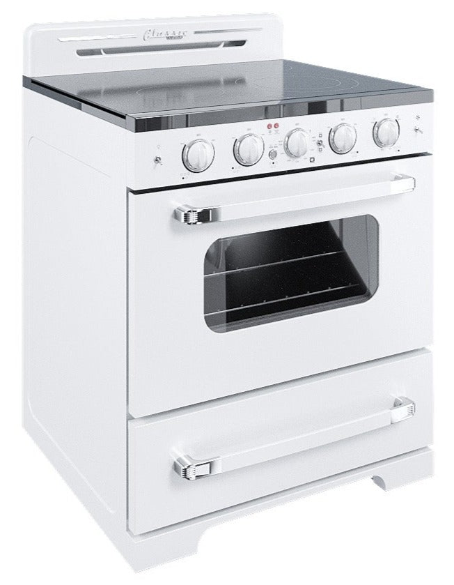 Retro Electric Range ILVE 60cm Nostalgie Series Freestanding Electric