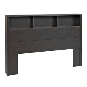 Black king bookcase headboard store