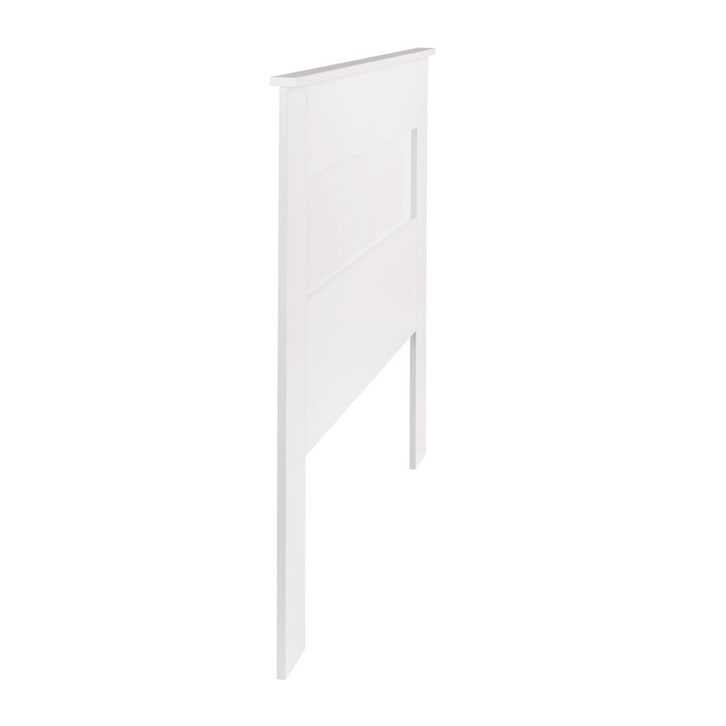 Queen Flat Panel Headboard - White - The Brick