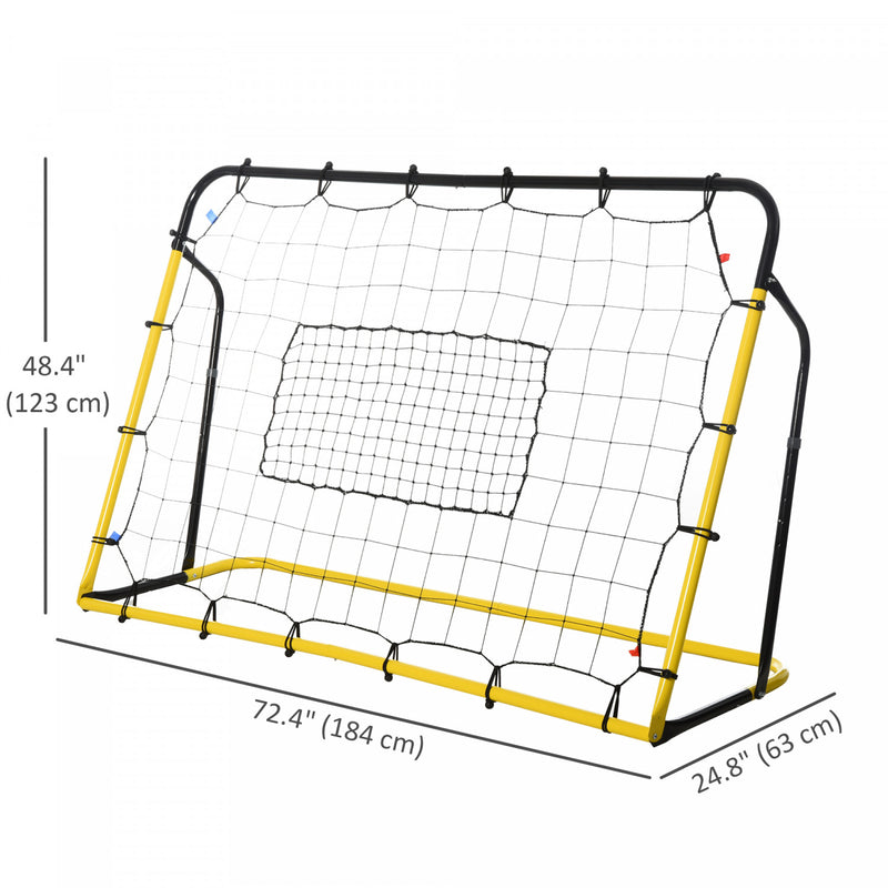 Soozier 6 X 4 Ft Rebound Net Soccer Goal - The Brick