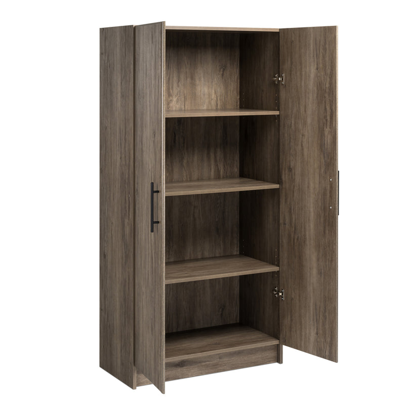 Elite 32" Storage Cabinet - Drifted Grey - The Brick
