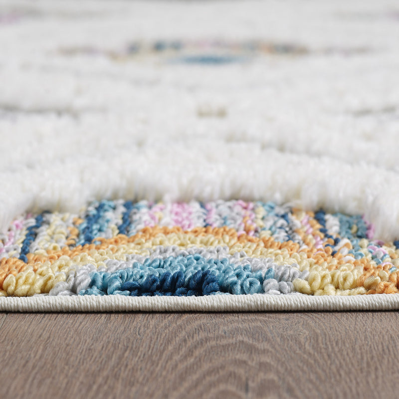 Lola Boho Shag Area Rug - 6'7" x 9'6" - The Brick