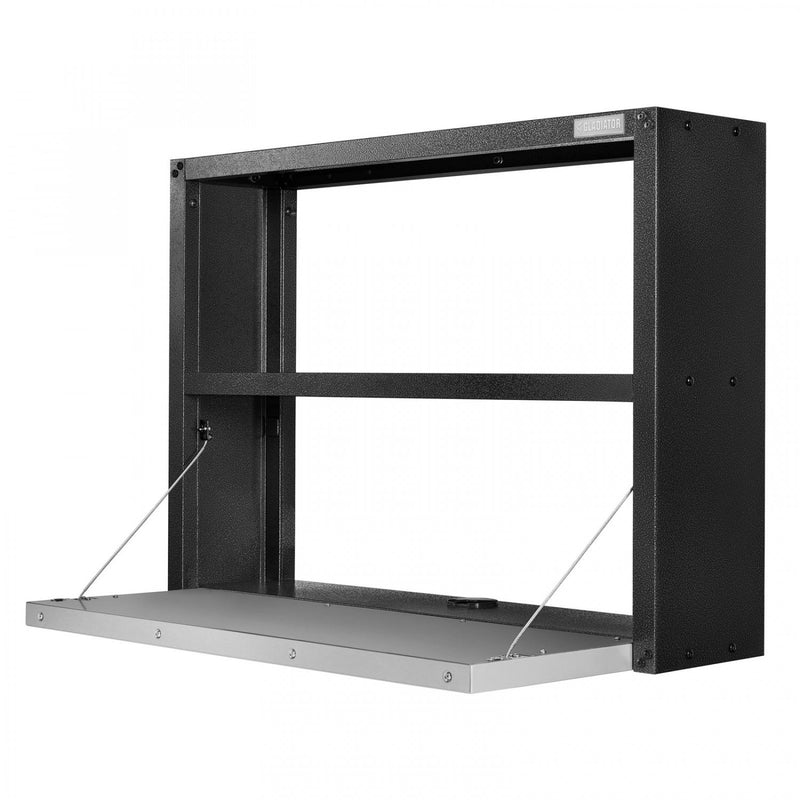 Gladiator Foldaway Workstation - Silver Tread - The Brick