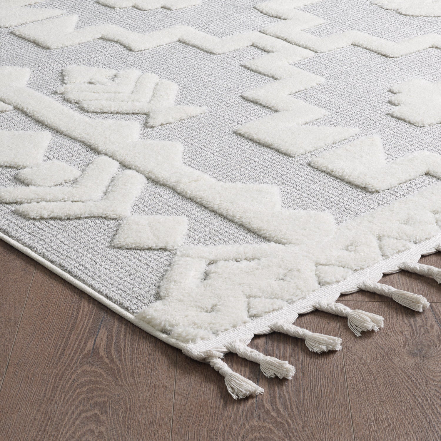 Quinto Tres Moroccan Shag Area Rug - 6'3" x 9' - The Brick