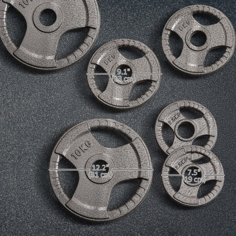 Soozier 6 Pcs Weight Plates - The Brick