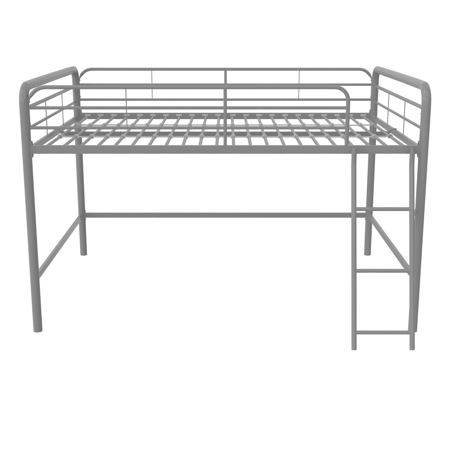 DHP Jett Junior Full Metal Loft Bed Silver The Brick