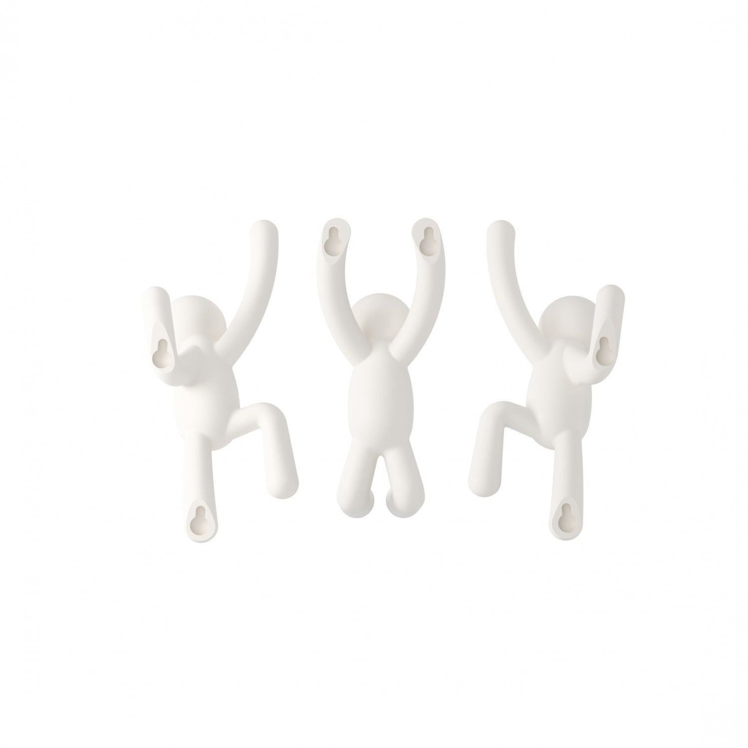 Umbra Buddy Wall Hooks - White - The Brick