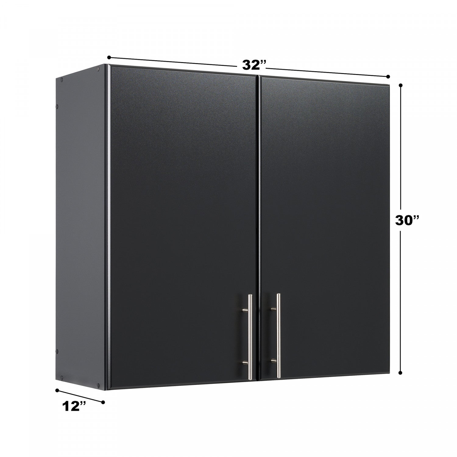 Elite 32" Wall Cabinet - Black - The Brick