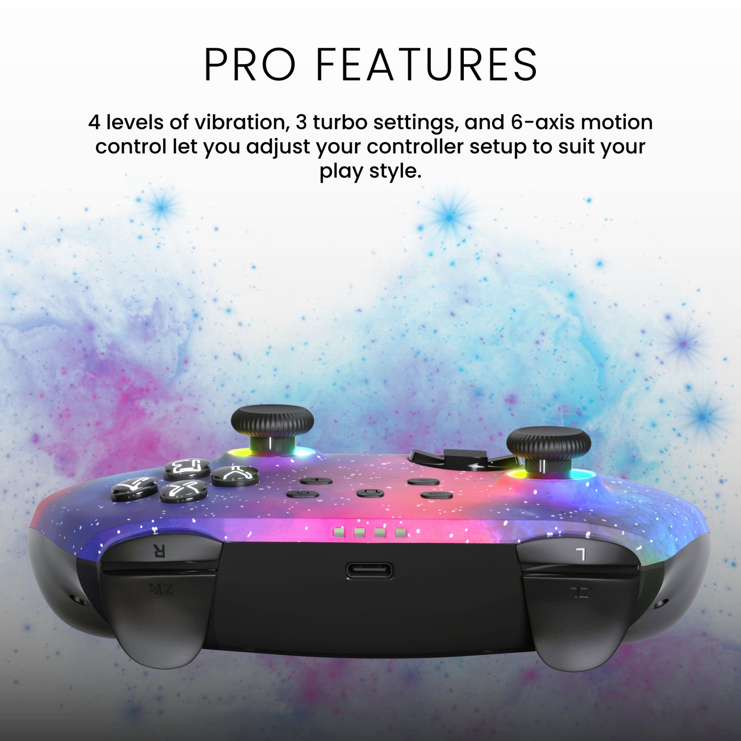 Surge Nintendo Switch Wireless Pro Controller Supernova Edition - The Brick