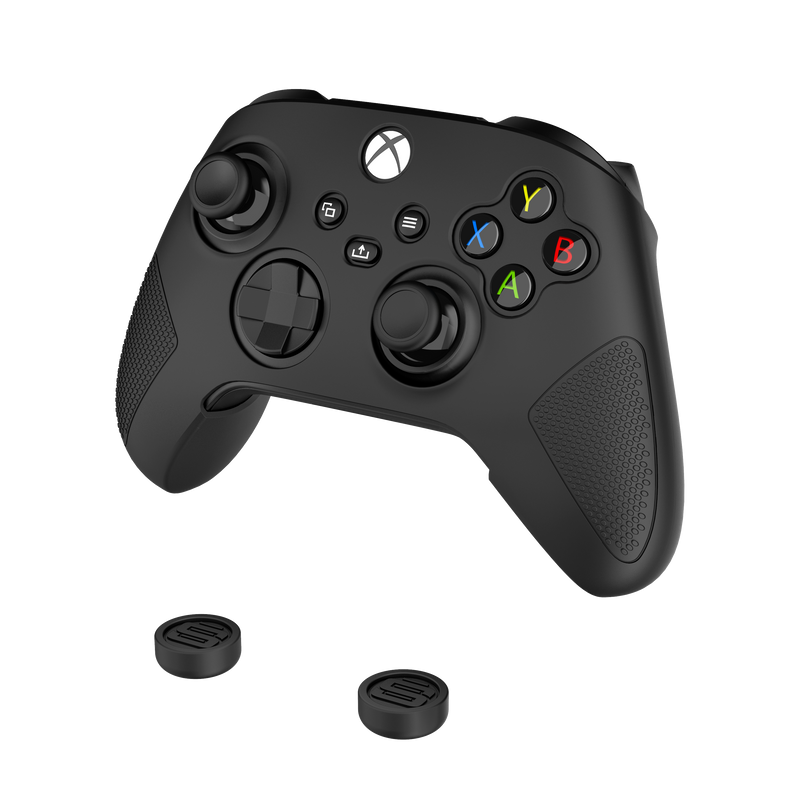 Surge Xbox Series X Black Controller Gripz Pack - The Brick