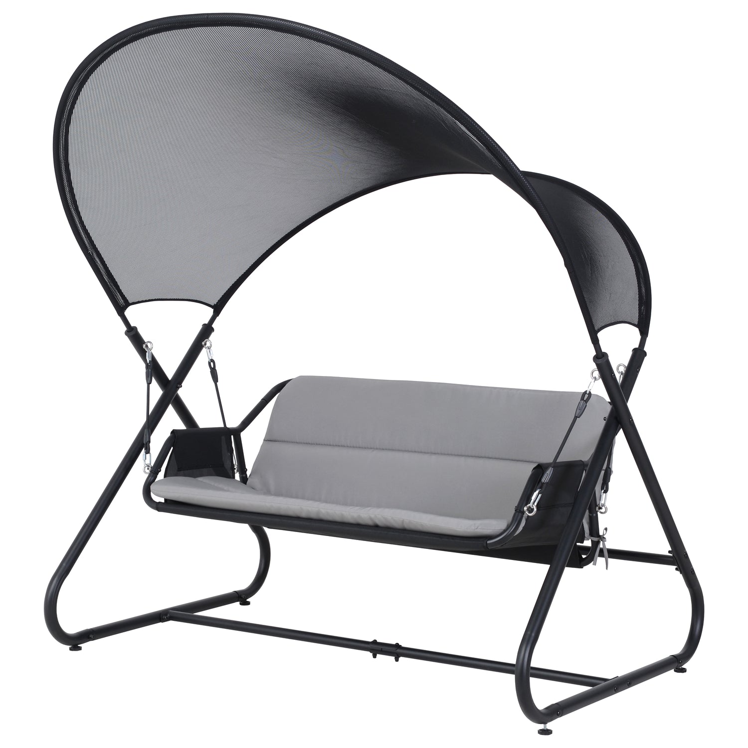 Deko Living Outdoor Patio Swing Chair with Canopy COP20204