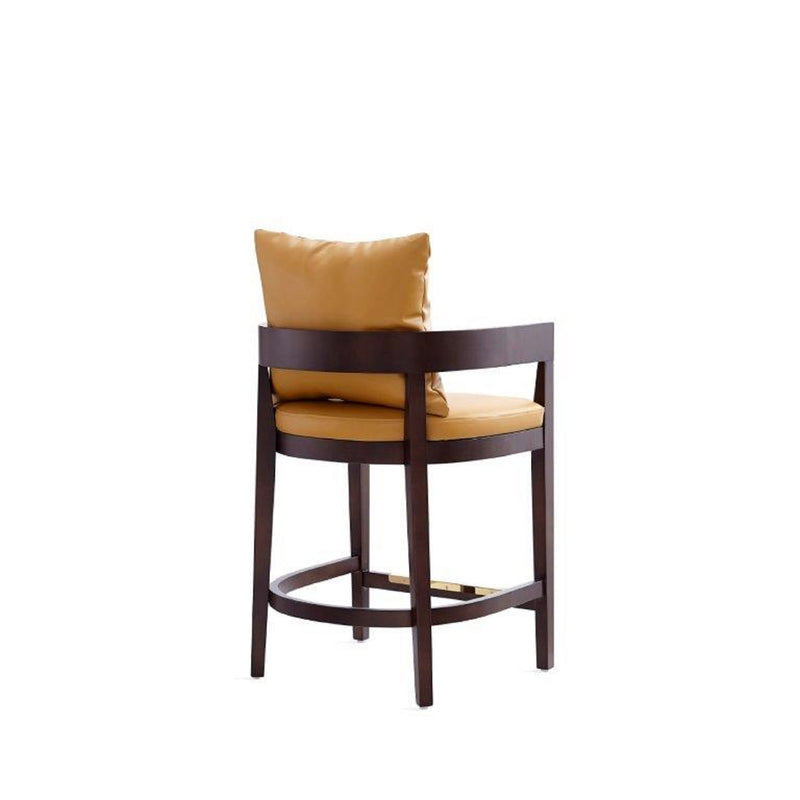 Manhattan Comfort Ritz 34" Beech Wood Counter Height Barstool - Cam ...