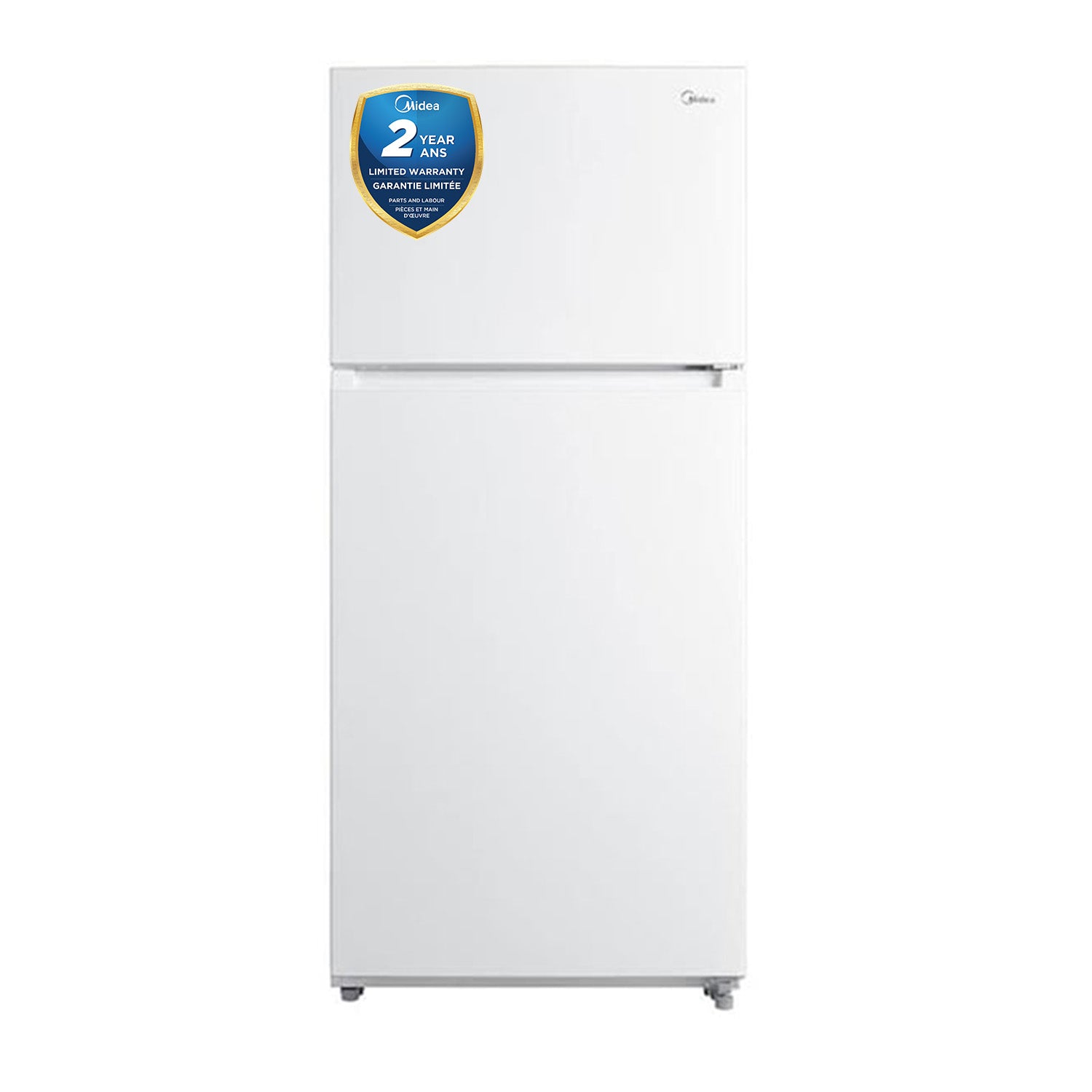 Midea 18 Cu. Ft. Top-Freezer Refrigerator - MRT18S4AWW - The Brick