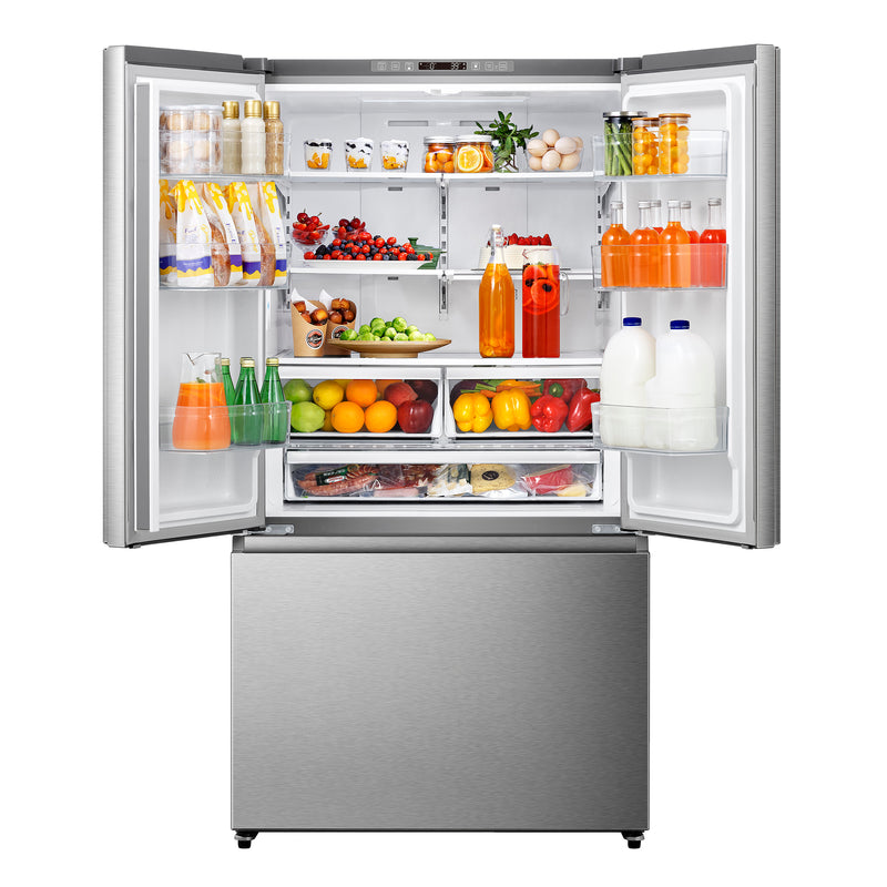 Hisense 26.6 Cu. Ft. French-Door Refrigerator - RF27A3FSE | The Brick