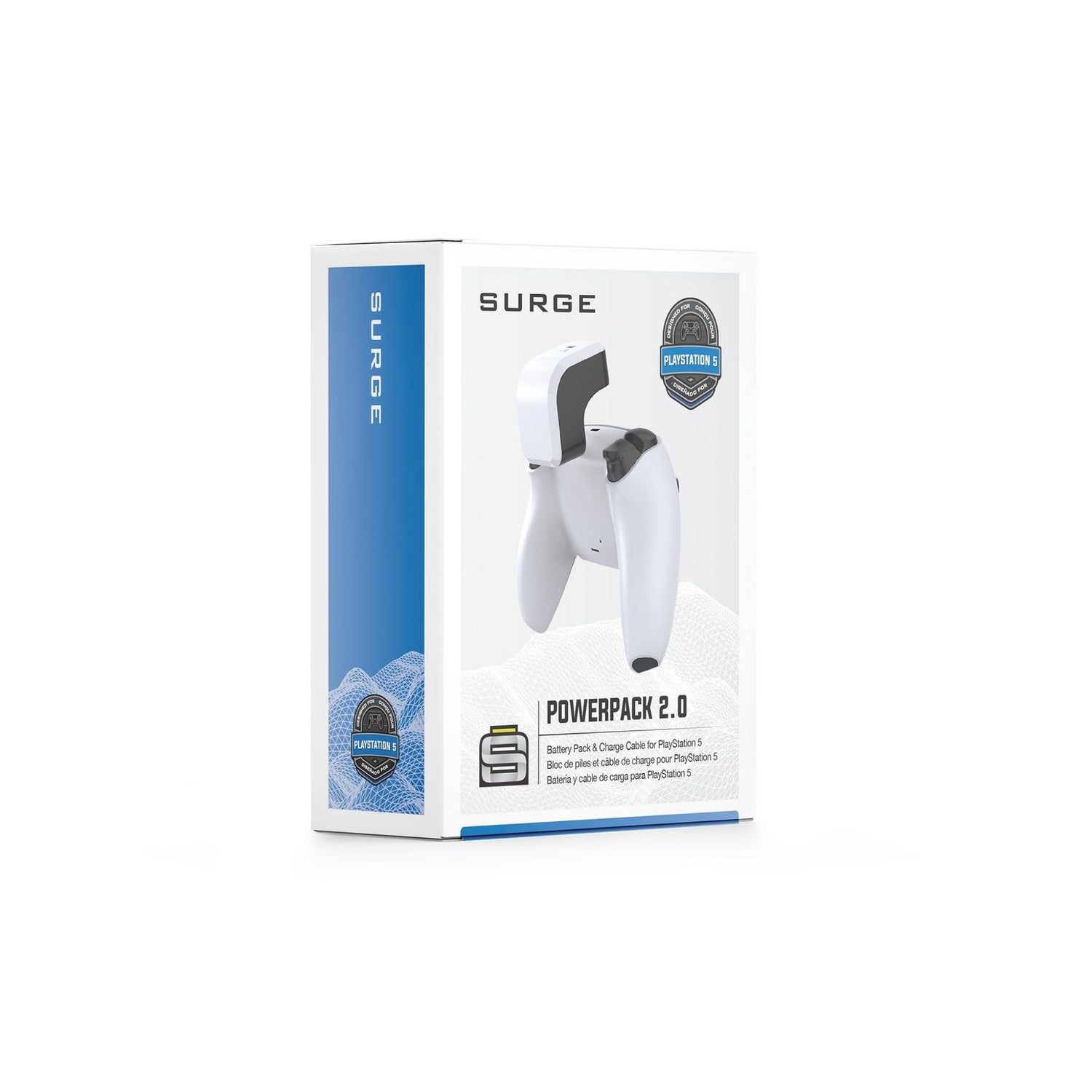 Surge Playstation 5 Controller Charge Cable and Battery Pack - The Brick