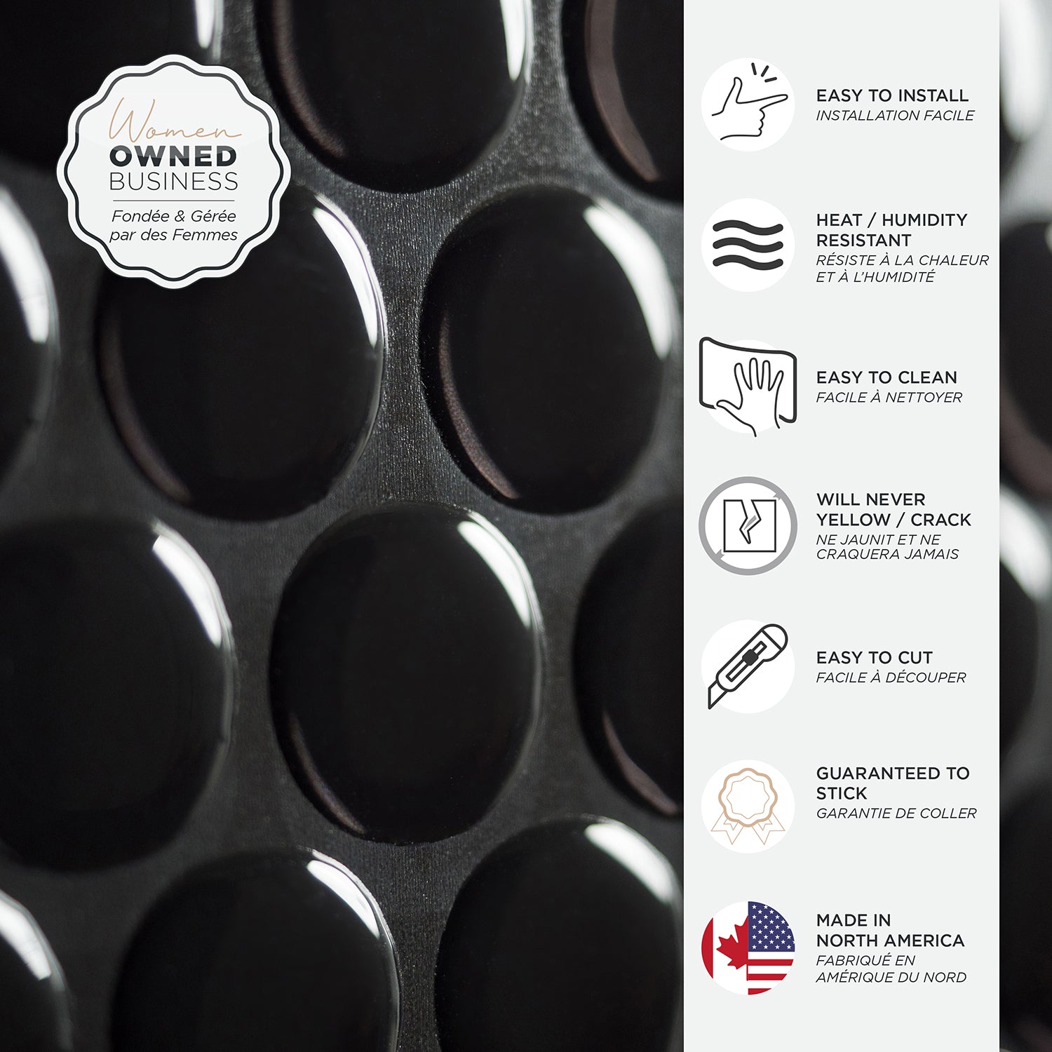 Smart Tiles Peel and Stick 4-Sheet 9 x 9 Backsplash - Penny Nora - The ...