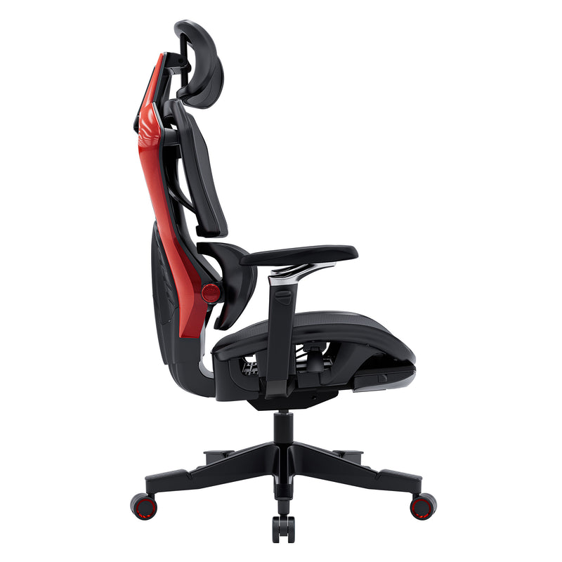 Tygerclaw Duoflex Ergonomic High Back Gaming Office Chair - Red - The Brick