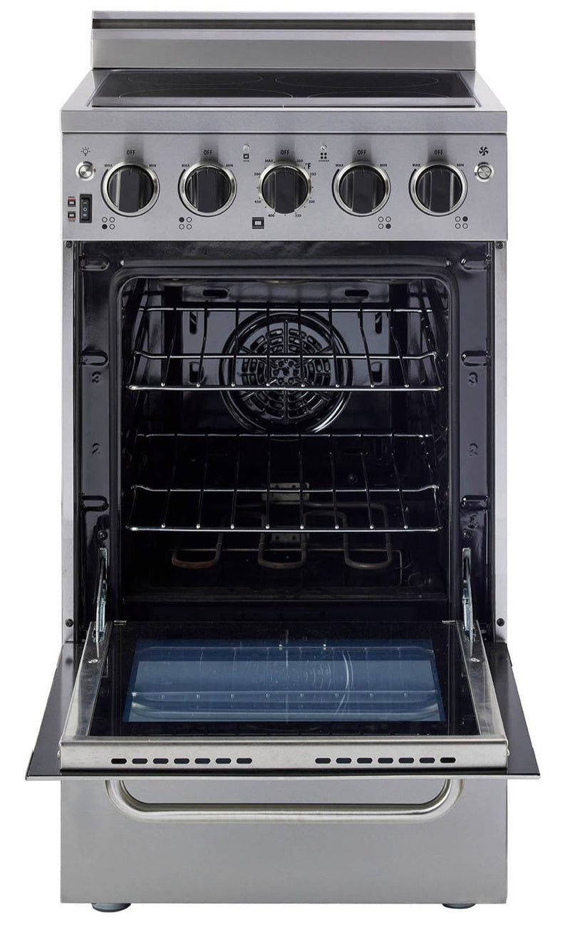 Prestige by Unique 20-Inch Convection Electric Range - UGP-20V EC S/S ...