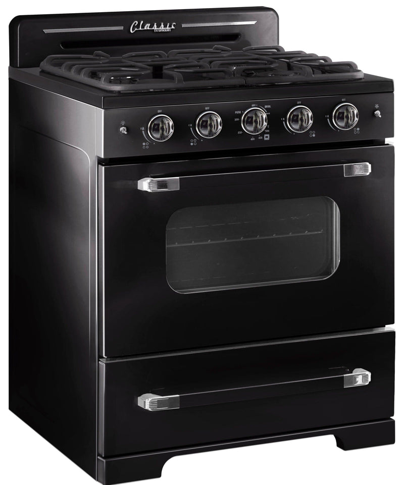 Classic Retro by Unique 30-Inch Convection Gas Range - UGP-30CR B - The ...