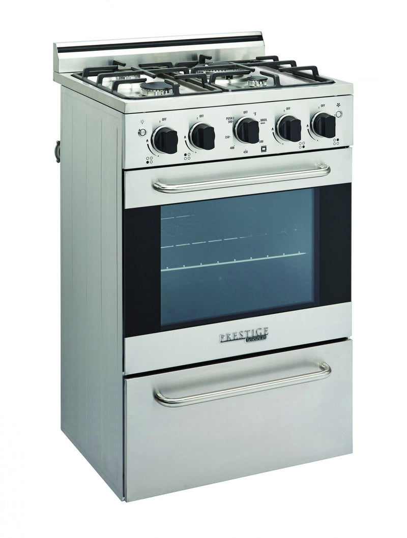 Prestige by Unique 20-Inch Convection Gas Range - UGP-20V PC1 S/S - The ...