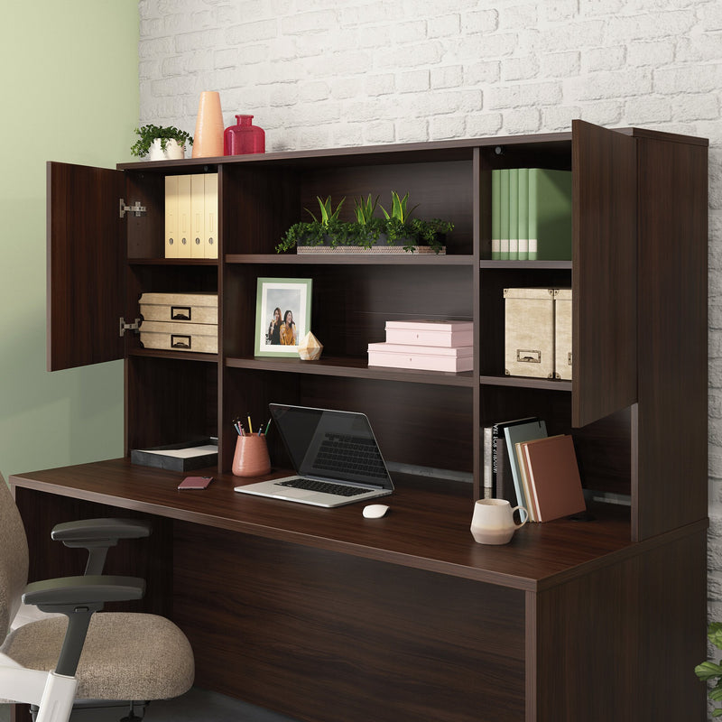 Affirm 71.10" Commercial Grade Storage Hutch with 2 Cabinets - Nobl ...