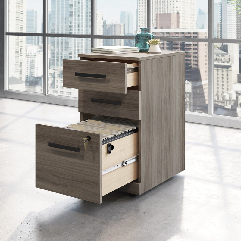 Affirm Commercial Grade 3-Drawer Filing Cabinet - Hudson Elm | The Brick