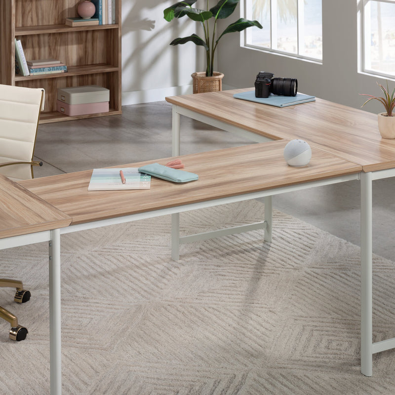 Bergen Circle Commercial Grade Office Desk Bridge - The Brick