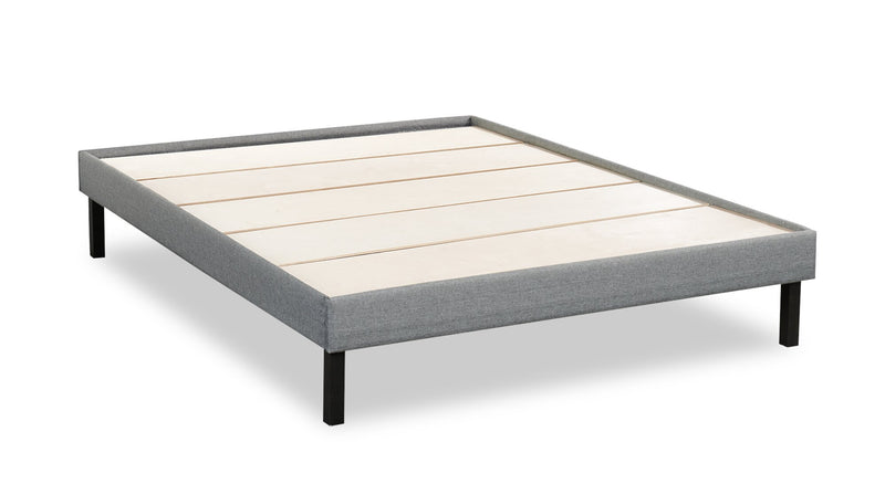 Breeze Queen Platform Base - Medium Grey - The Brick