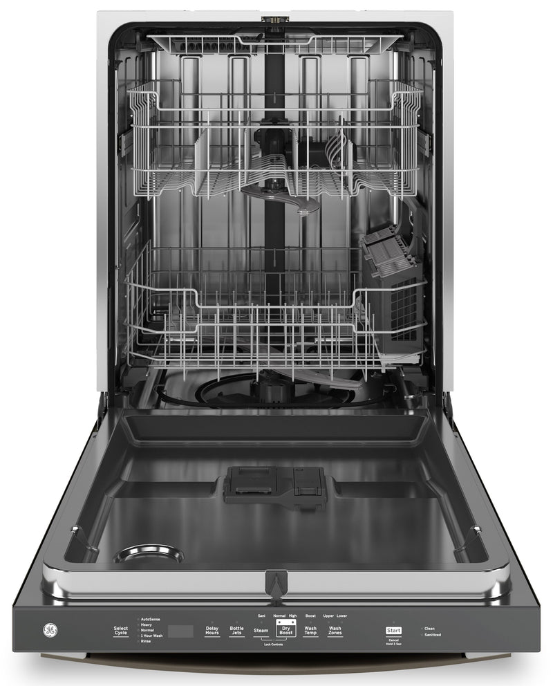 GE Top-Control Dishwasher with Sanitize Cycle - GDT670SMVES - The Brick