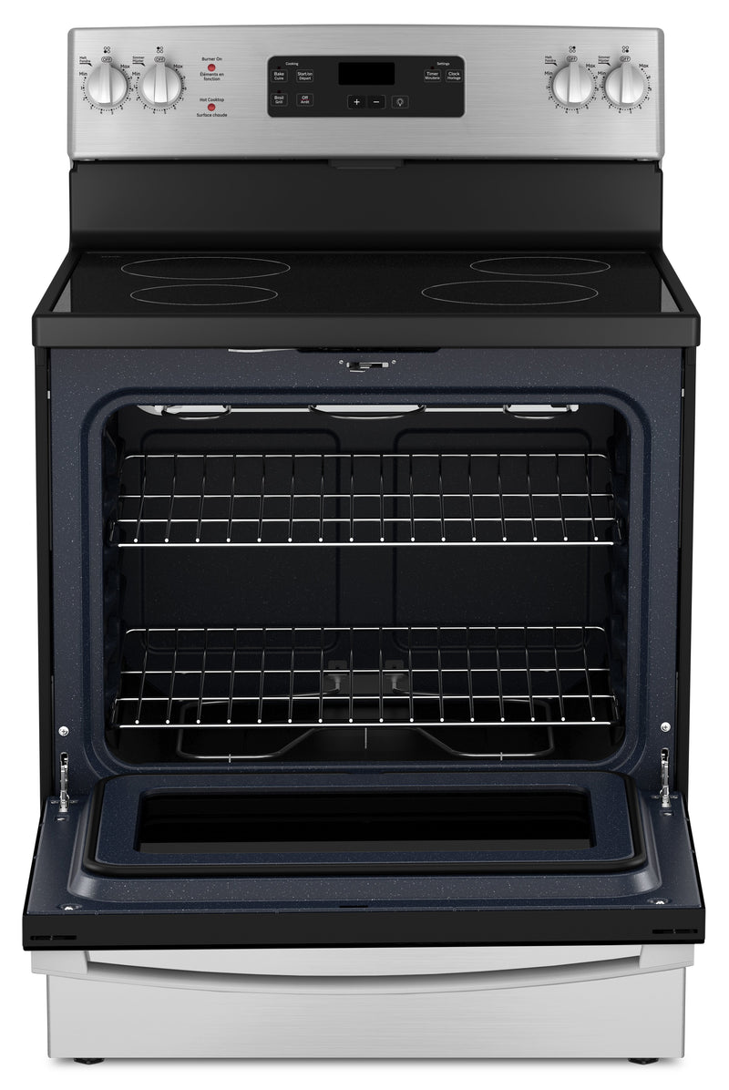 GE 5 Cu. Ft. Electric Range with Dual Bake Element and Certified Sa ...