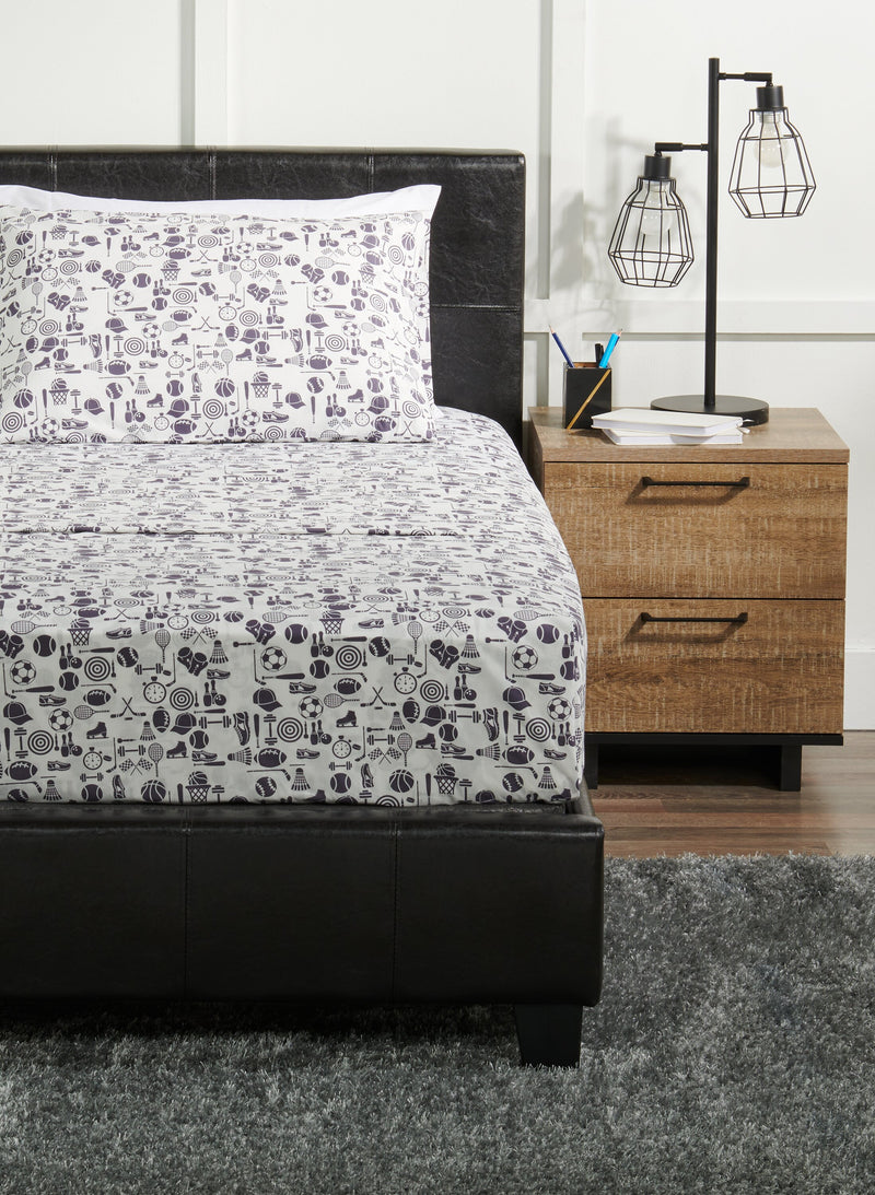 Joey 4-Piece Full Cotton Sheet Set - The Brick